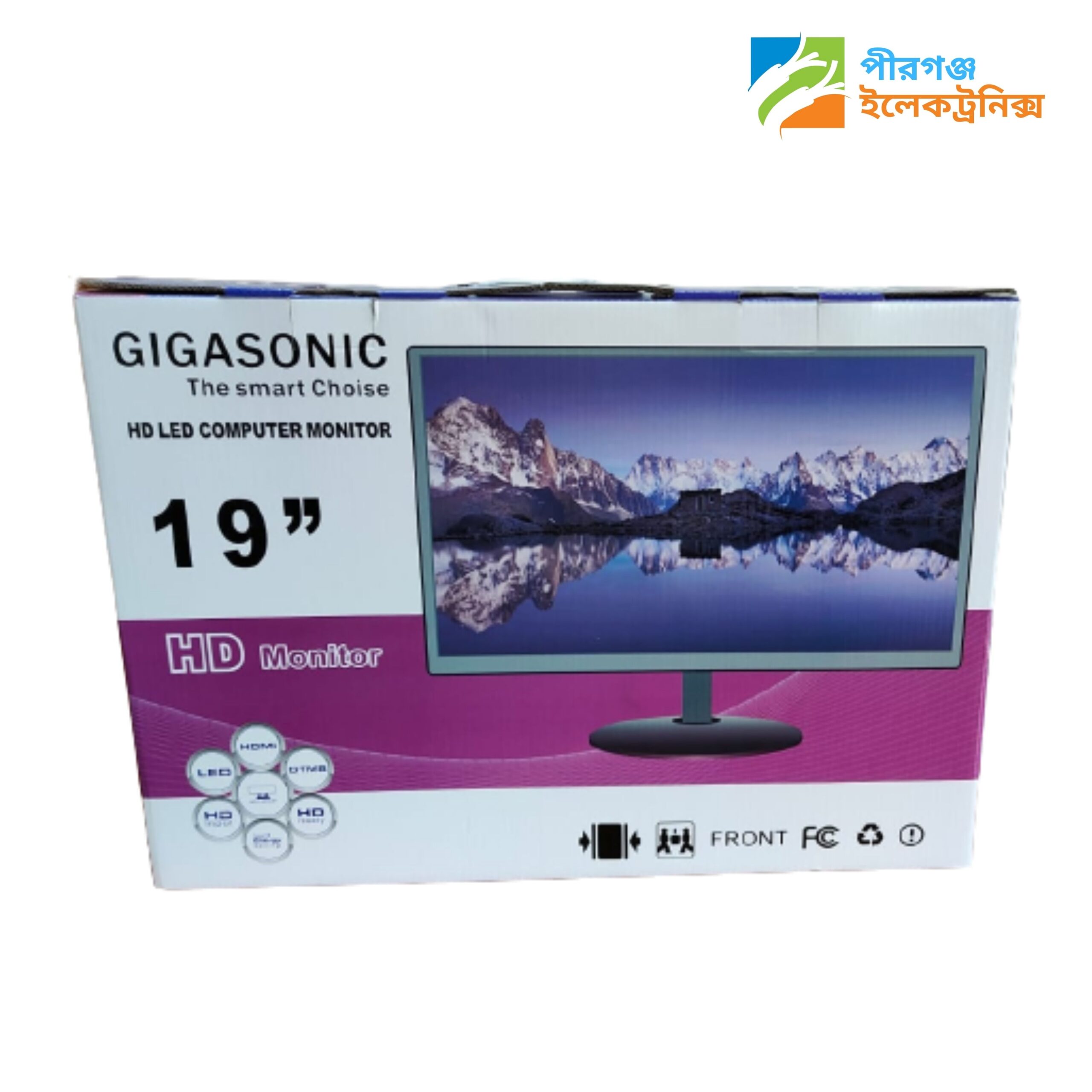 GIGASONIC 19 inch HD LED Monitor ( HDMI & VGA) - পীরগঞ্জ ইলেকট্রনিক্স ...